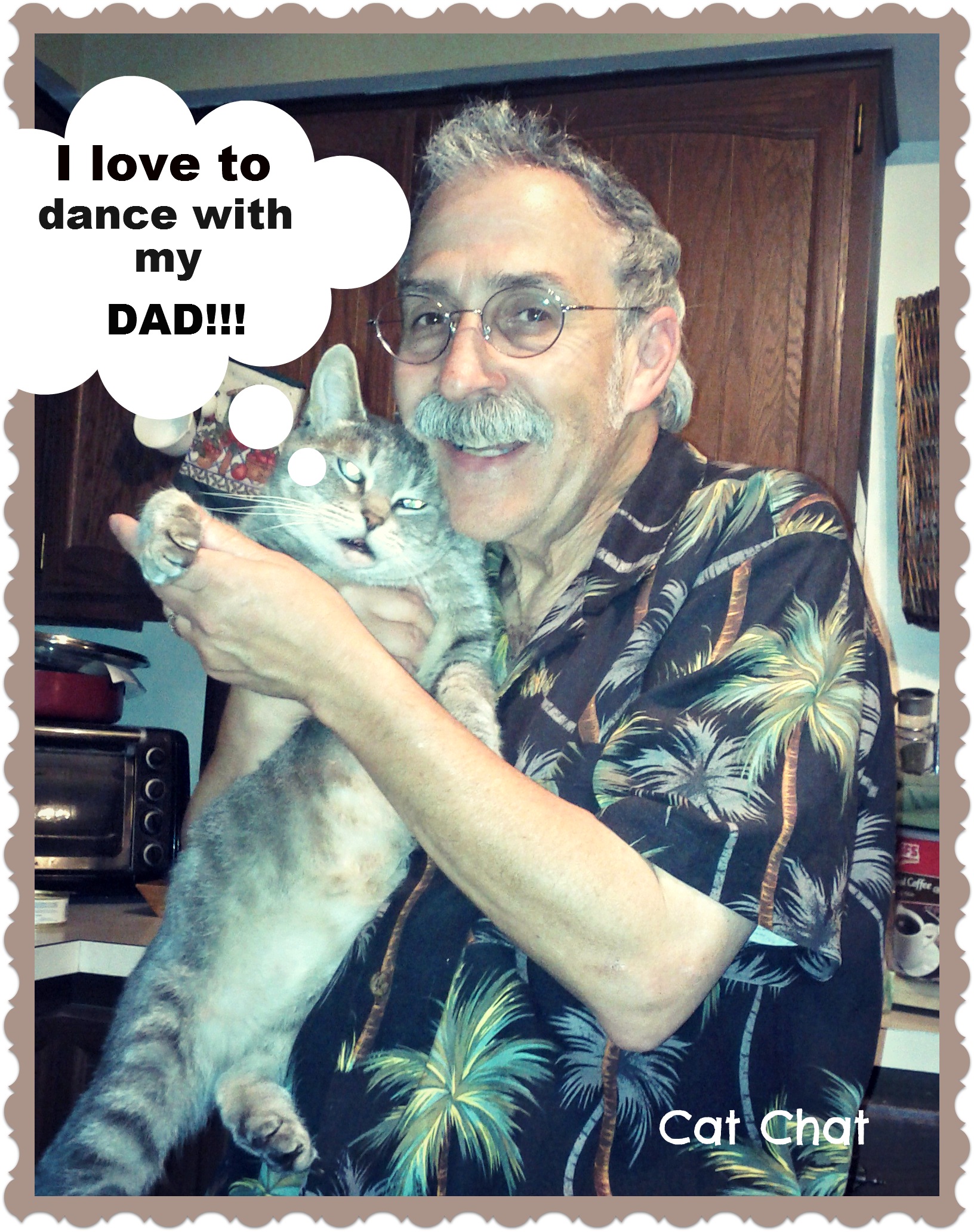 Variety Of Cat Lovers: Dancing Cat Dad - Fully Feline